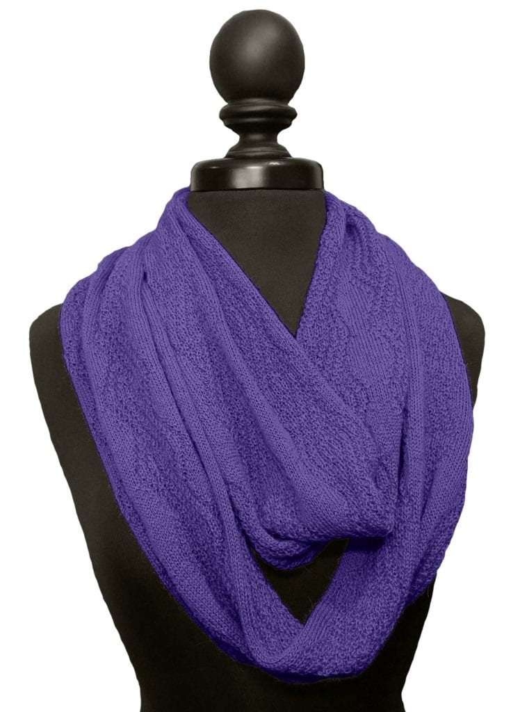 Superfine Italian Merino Wool Infinity Scarf | Made in USA